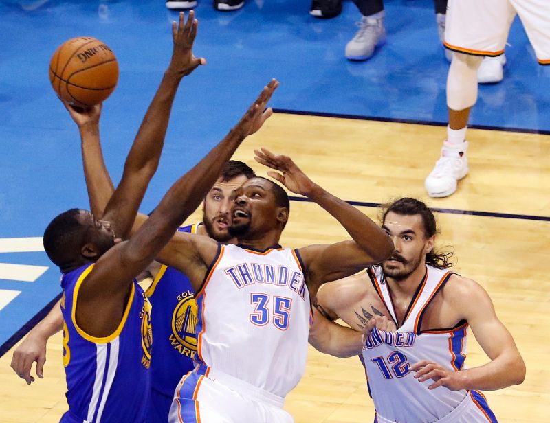 NBA季後賽／神話？笑話？勇士半場仍落後雷霆 | 運動 | NOWnews今日新聞