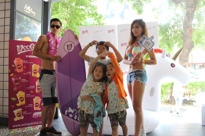 Woogo果昔一個月免費喝 消費者不怕高溫搶排隊 | 其它 | NOWnews今日新聞