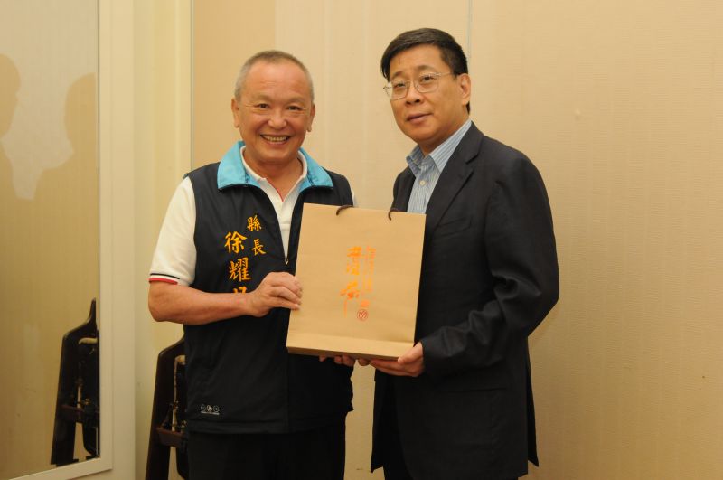 上海市台辦主任李文輝拜會縣長 推動兩岸文化交流 | 其它 | NOWnews今日新聞