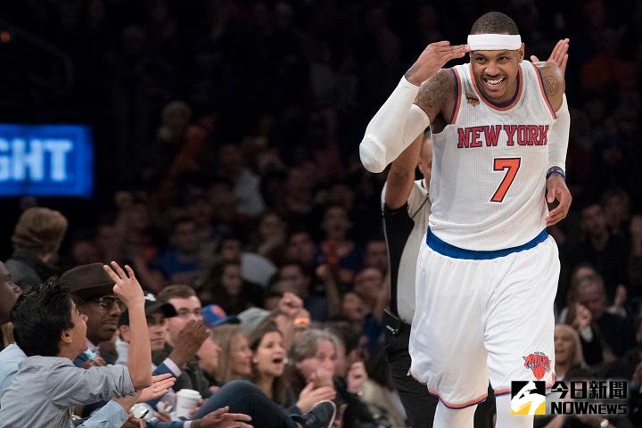 NBA／甜瓜爆發飆分 尼克主場擊墜老鷹 | 運動 | NOWnews今日新聞