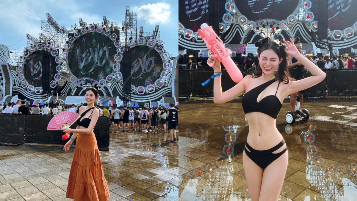 S2O辣妹「扯掉長裙」剩比基尼 一看是乳溝女神本人 | 娛樂 | NOWnews今日新聞