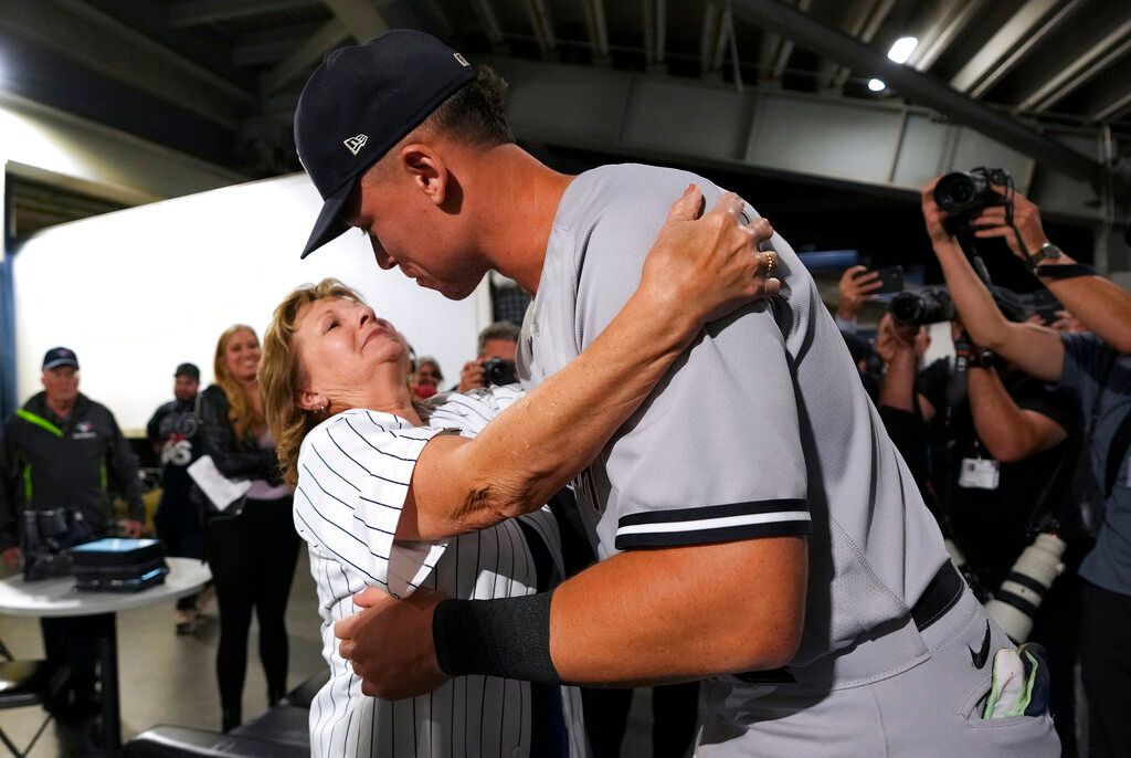 MLB／「法官」追平美聯單季最多轟 媽媽親眼見證超感動 | 棒球 | 運動 | NOWnews今日新聞