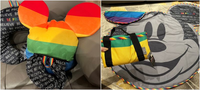 HOLA迪士尼系列登場！彩虹米奇秒變頸枕 可愛巧思藏細節 | beanfun!