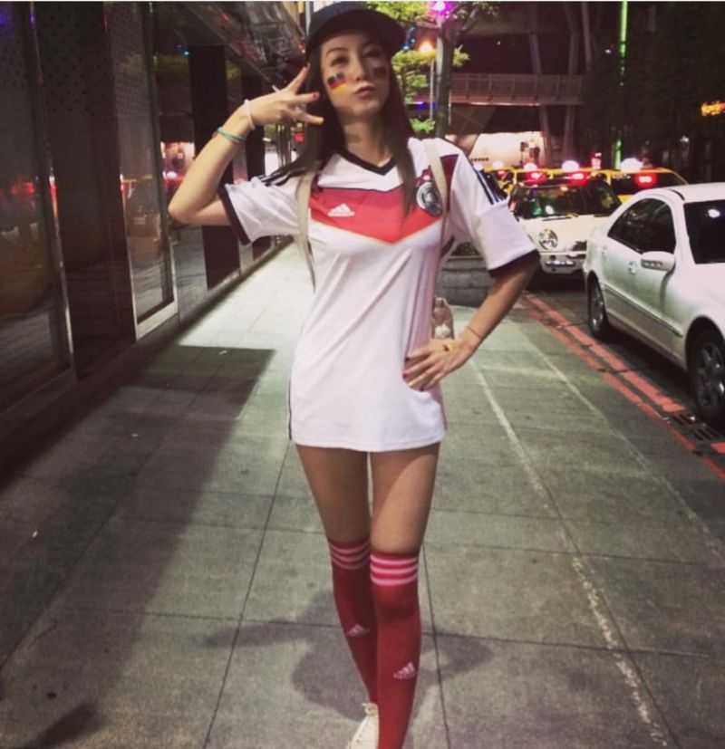 林韋君曬世足賽戰袍辣翻！為德國落敗心碎：我無言了 | 娛樂 | NOWnews今日新聞