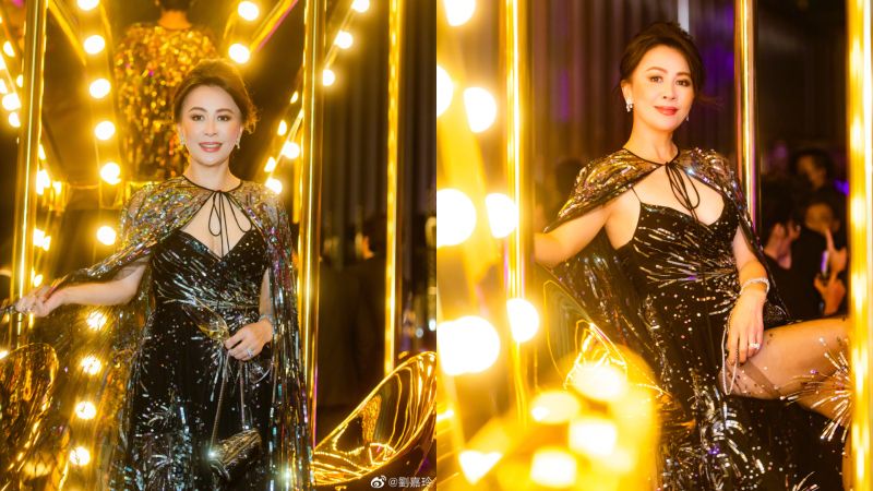 56歲劉嘉玲女人味噴發！敬酒一動作「性感身材」全曝光 | 娛樂 | NOWnews今日新聞