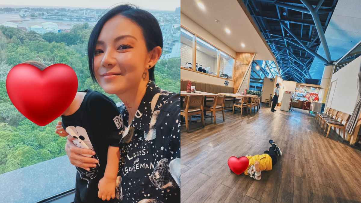 歐陽靖兒子鬧脾氣！店員1句話「瞬間躺地」：實在好Cue | 娛樂 | NOWnews今日新聞