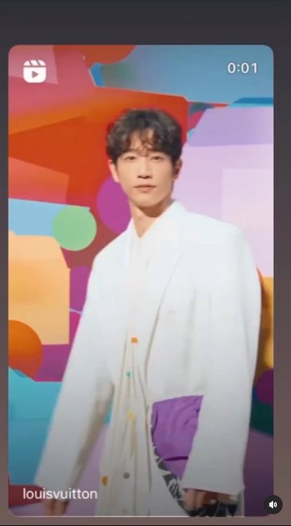 巴黎時裝周捕獲男神！劉以豪「白馬王子裝」登LV官方IG | beanfun!