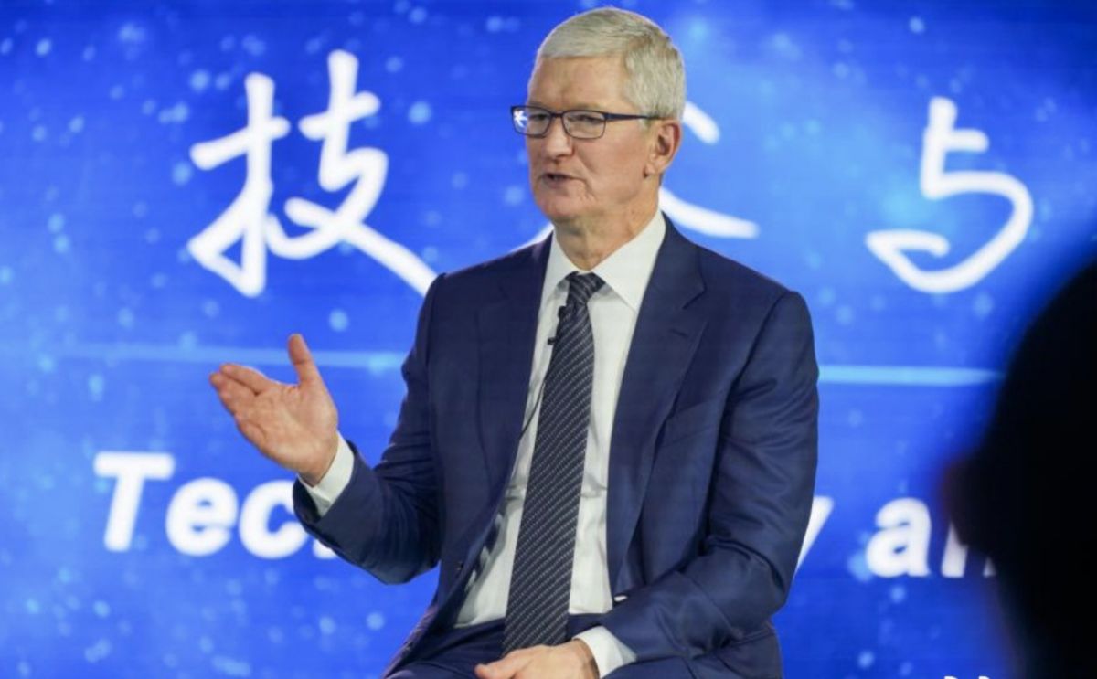 蘋果CEO庫克現身北京！出席中國發展論壇 談AI創新提速 | 兩岸傳真 | 全球 | NOWnews今日新聞