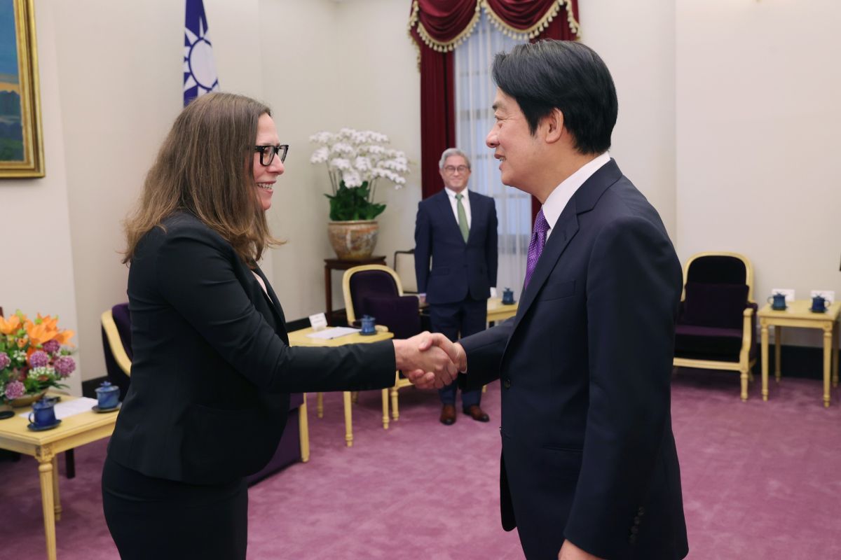 接見AIT主席羅森柏格！賴清德盼台美合作 嚴肅面對中國威脅 | 政治快訊 | 要聞 | NOWnews今日新聞