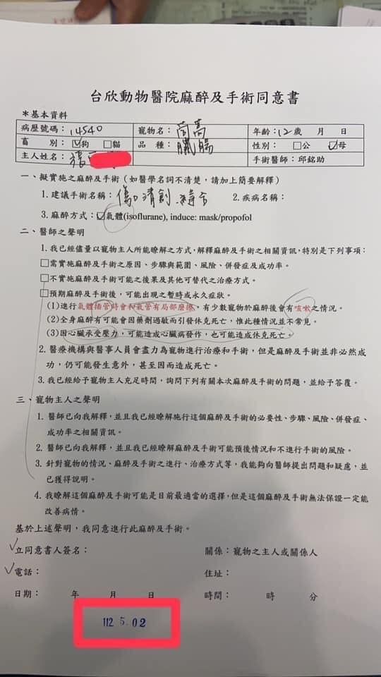 收據成鐵證！小甜甜愛犬送醫手術 | beanfun!