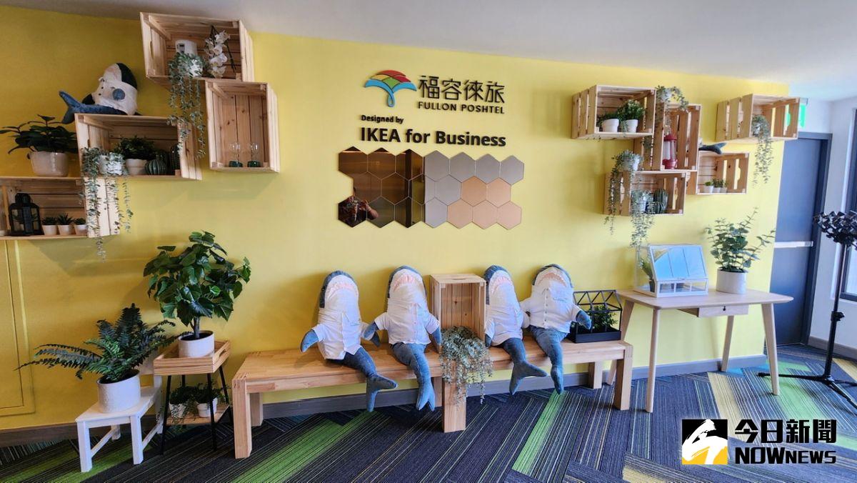 全台首間！「福容徠旅高雄」打造IKEA鯊魚主題房 | 地方 | NOWnews今日新聞