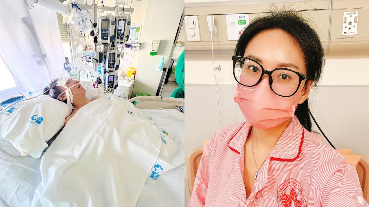 洪曉蕾回到台灣了！可怕插管照曝 PO文報平安「抱歉一切太突然」 | 娛樂 | NOWnews今日新聞