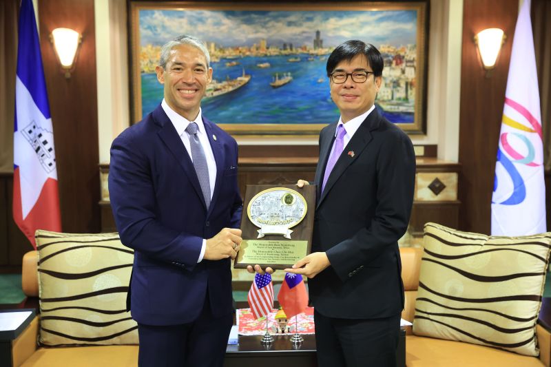 美國聖安東尼市長訪陳其邁 盼雙方未來有更多合作機會 | 地方 | NOWnews今日新聞