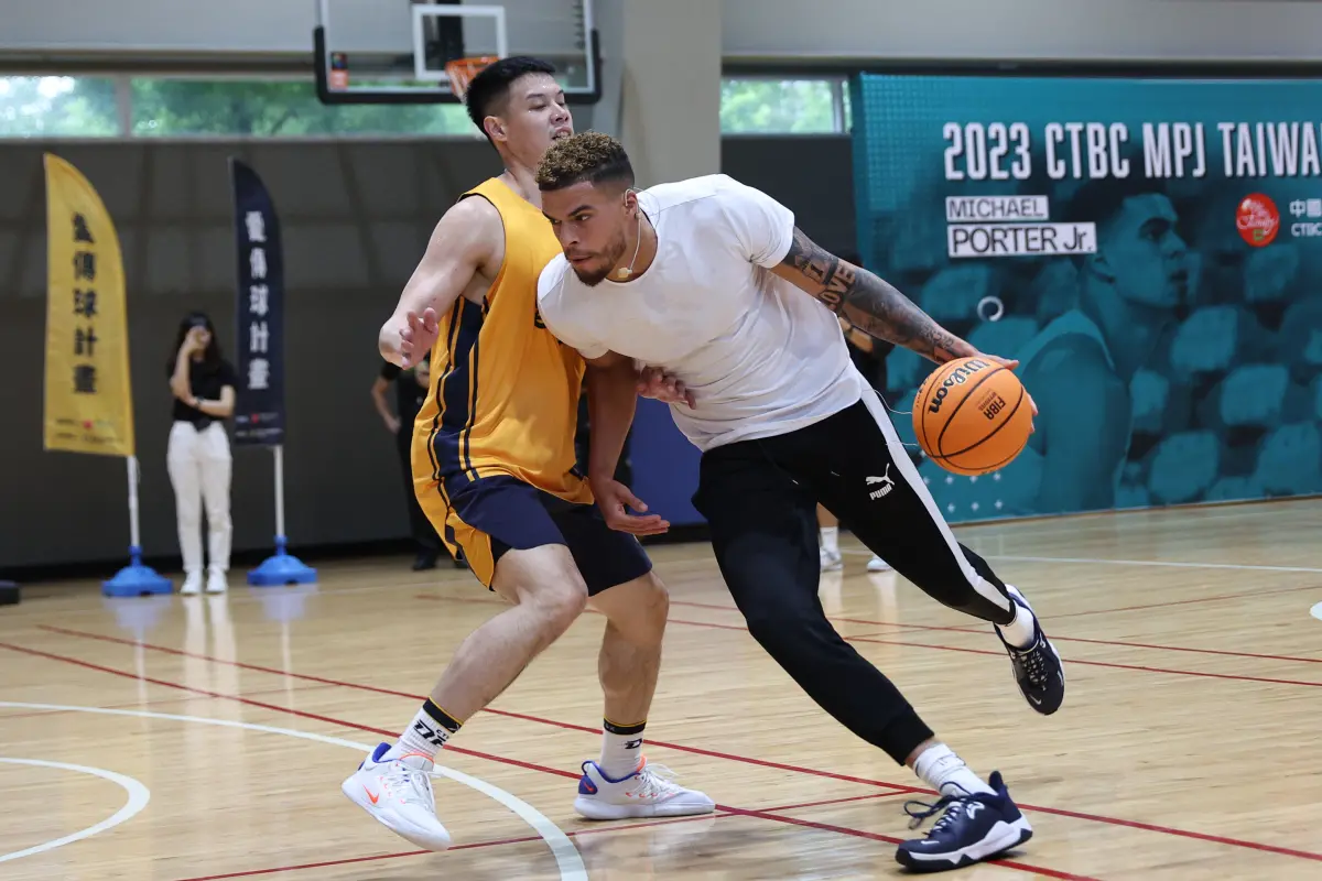 T1／與NBA球星小波特過招 黃泓瀚：他不斷提醒我要加快出手速度 | 運動 | NOWnews今日新聞