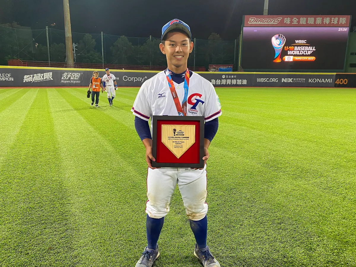 U18冠軍賽／明星捕手胡孟智下週兄弟報到 稱不知被恰總默默關注 | 運動 | NOWnews今日新聞