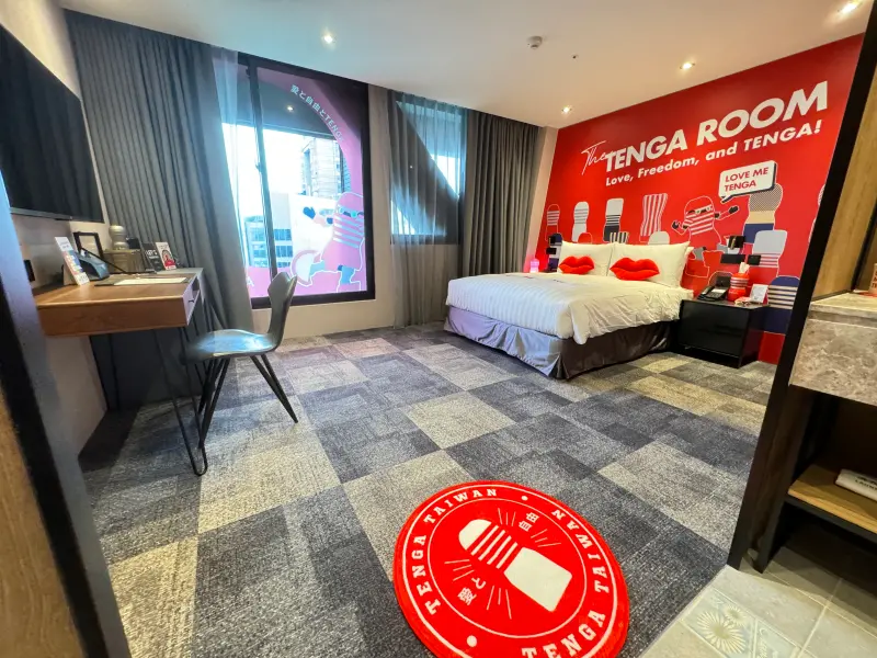 18禁房型！TENGA x小鹿文娛全球首創主題房 CUP造型啞鈴練一下 | 房產 | NOWnews今日新聞