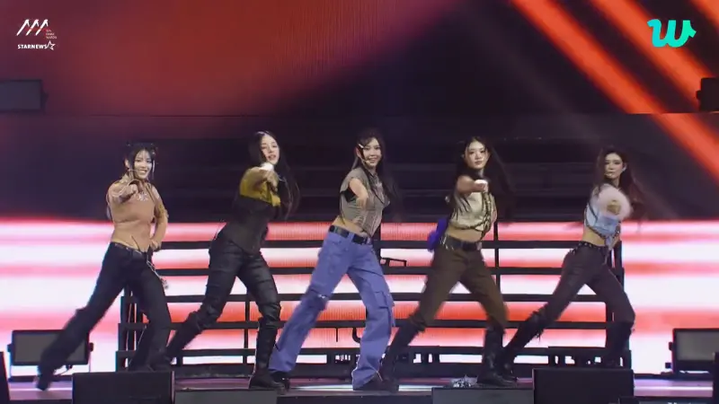 AAA／NewJeans賣力表演 喘氣聲全播出 | beanfun!