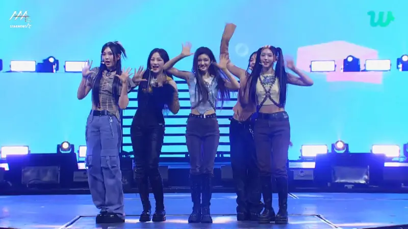 AAA／NewJeans賣力表演 喘氣聲全播出 | beanfun!