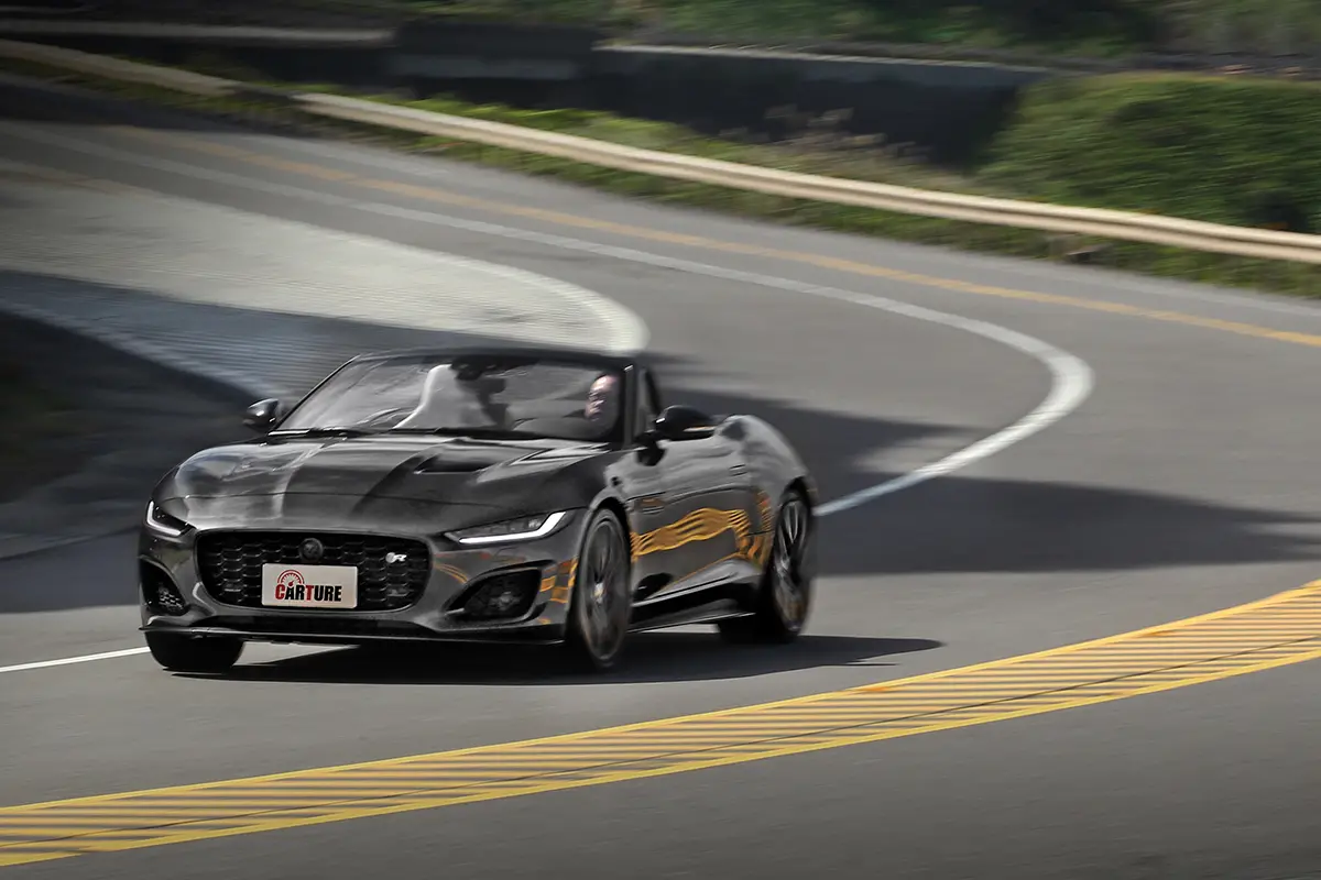 【試駕】一頁史詩的誕生 — Jaguar F-Type R 75 Convertible | 汽車鑑賞 | NOWnews今日新聞