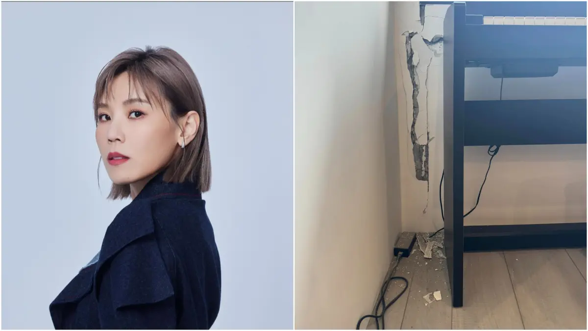 獨家／李佳薇遇7.2強震！3000萬豪宅牆壁震裂剝落 祈禱天佑台灣 | 熱門 | 娛樂 | NOWnews今日新聞