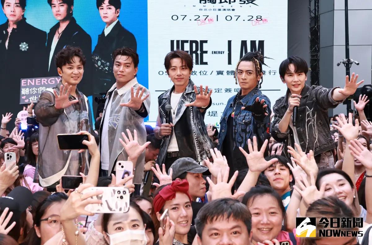 Energy簽唱會多驚人？現場沒有美眉 舒子晨：不要小看婦女的力量 | 娛樂 | NOWnews今日新聞
