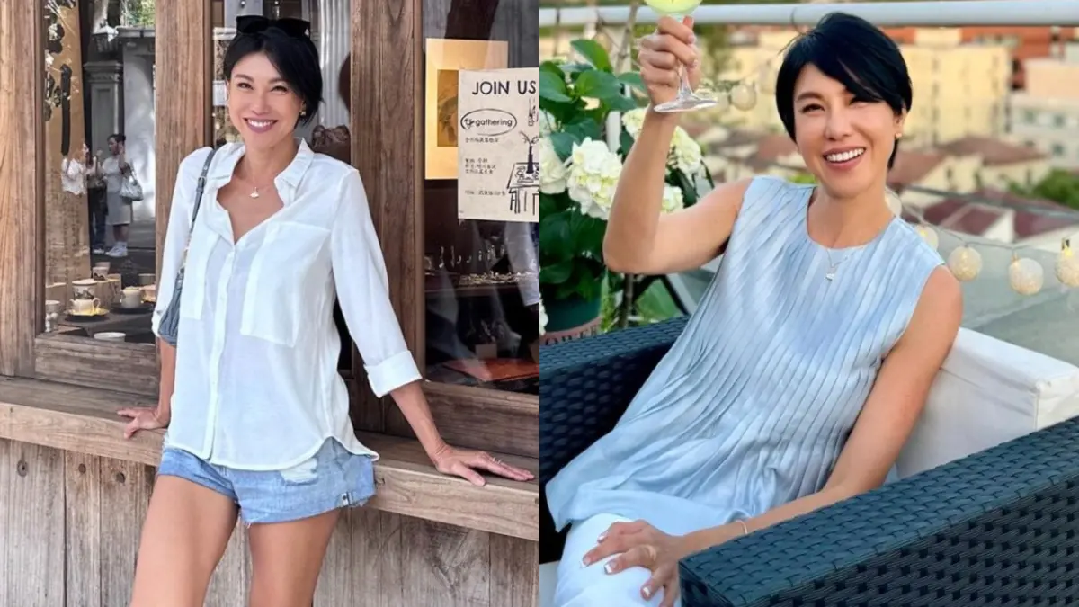 56歲徐曉晰團聚「18歲帥兒」！曬合照凍齡臉蛋被誤認：以為是男友 | 熱門 | 娛樂 | NOWnews今日新聞