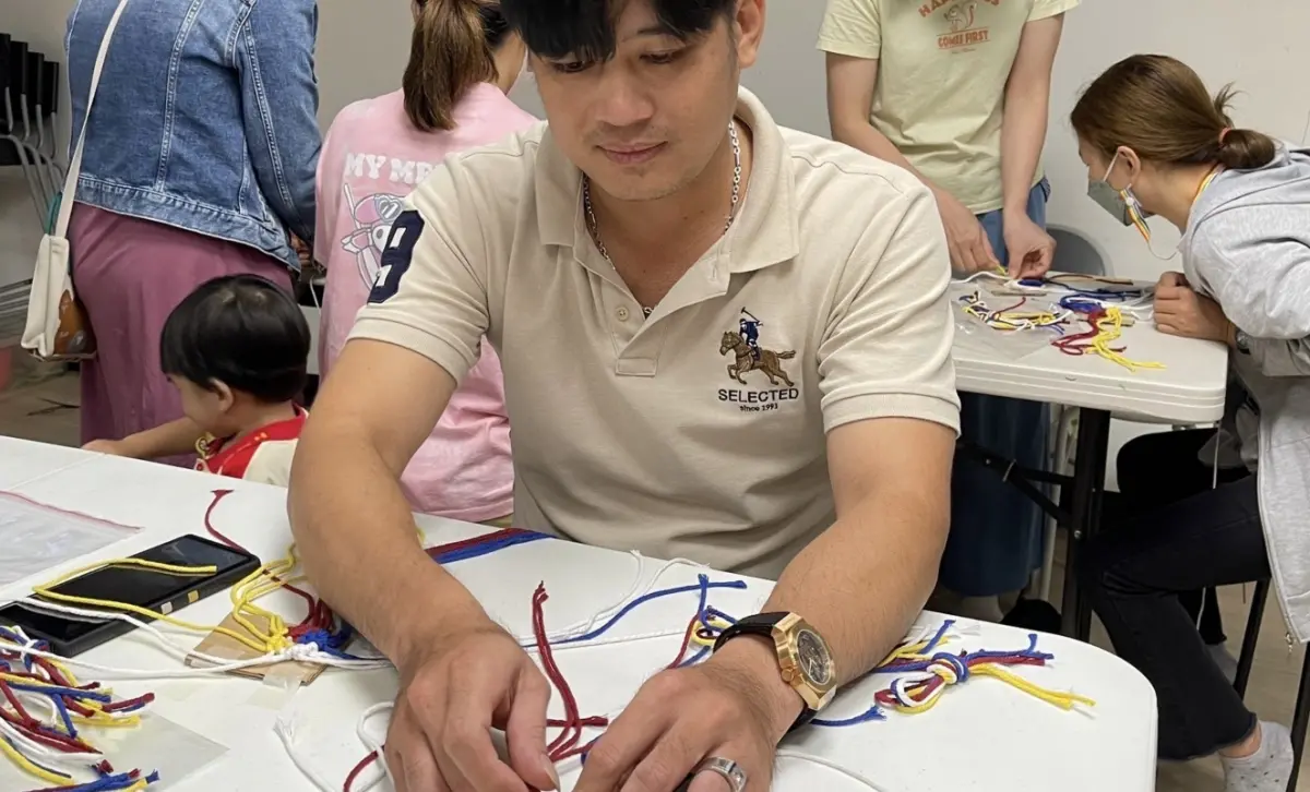 新住民同樂DIY！移民署辦手作編織杯墊講座 講師介紹菲律賓文化 | 新住民 | 四方報 | NOWnews今日新聞
