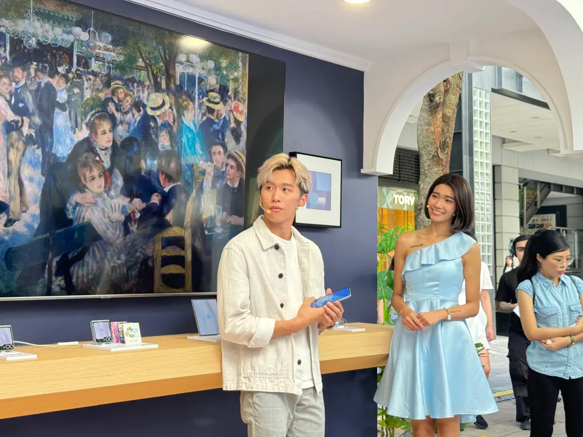 三星體驗店邀鞍馬王子李智凱站台 在家看麟洋「躺著打球」超震撼 | 3C車市 | 生活 | NOWnews今日新聞