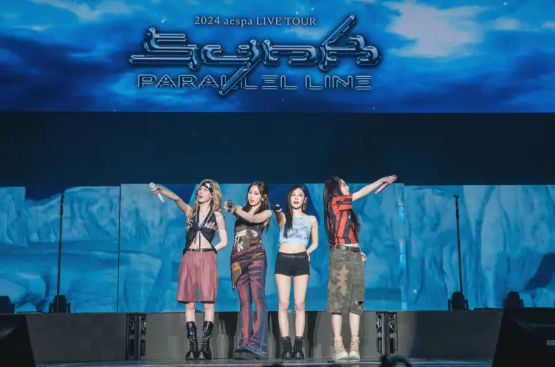 七夕開唱！aespa Karina台上獻飛吻粉絲暈爆 | beanfun!