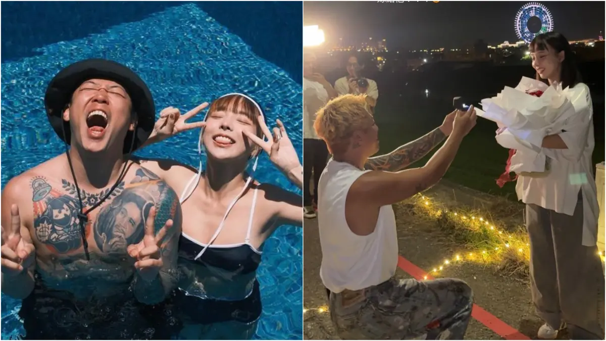 玖壹壹健志下跪了！霸氣包摩天輪求婚Mia 春風助陣：浪漫捏 | 娛樂 | NOWnews今日新聞