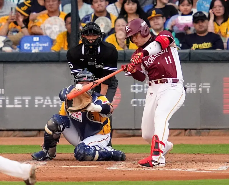台灣大賽G5快訊／林泓育適時一擊！樂天首局突破李博登 1：0領先 | 棒球 | 運動 | NOWnews今日新聞