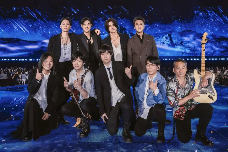 F4復活！合體五月天「史詩級畫面」萬人暴動 〈流星雨〉掀回憶殺 | 娛樂 | NOWnews今日新聞