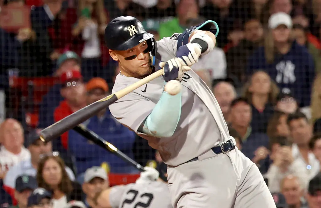 MLB／賈吉敲本季第48轟無用！克羅謝繳5局12K好投 洋基4：6紅襪 | 運動 | NOWnews今日新聞