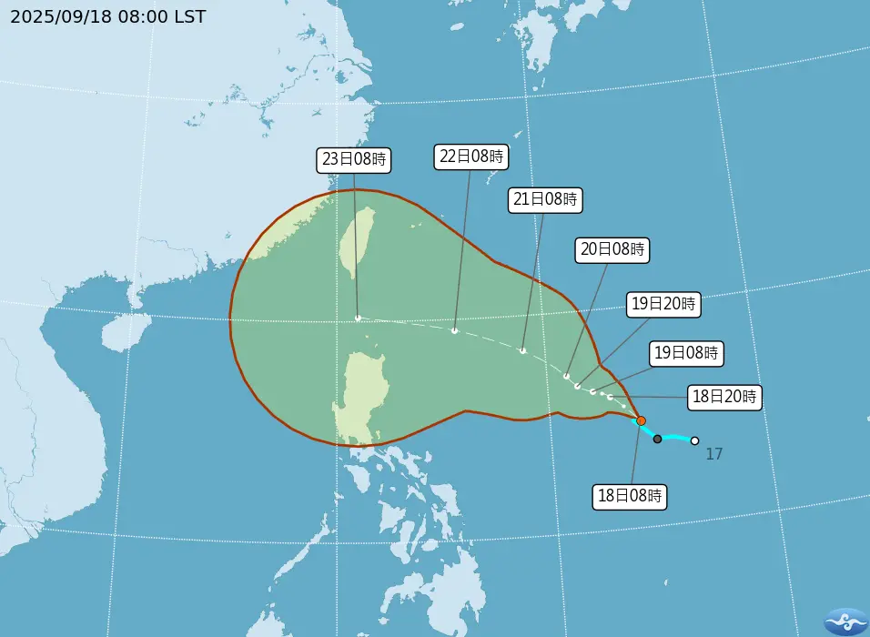 3颱將接力生成！準樺加沙「路徑最危險」逼近台灣 風雨搖滾區曝 | 天氣預報 | 生活 | NOWnews今日新聞